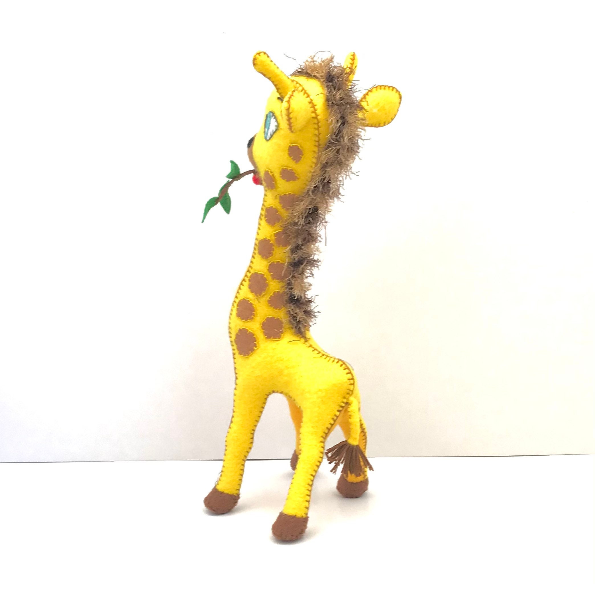 Felt Giraffe Sewing Pattern Plushie Giraffe Cute Giraffe | Etsy