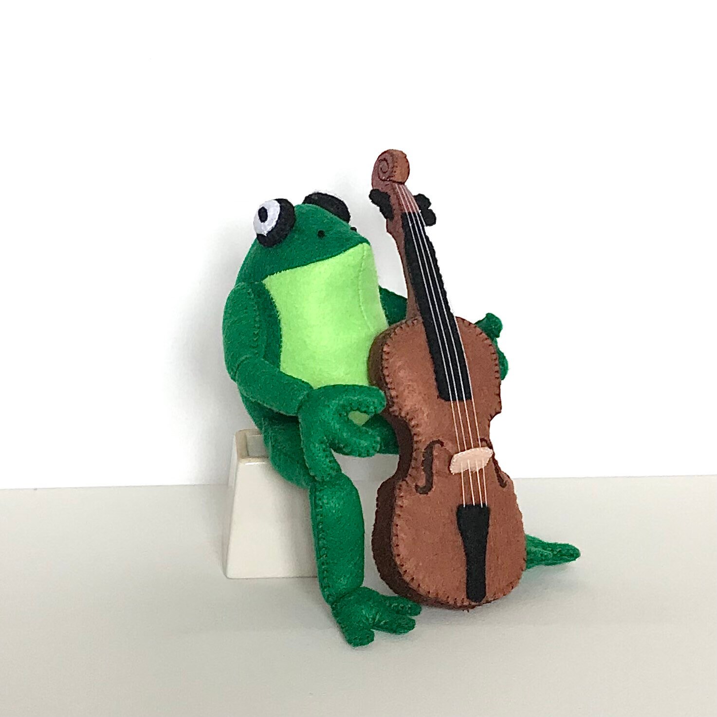 Ferdinand Frog PDF Sewing Pattern Felt Plushie Character - Etsy UK