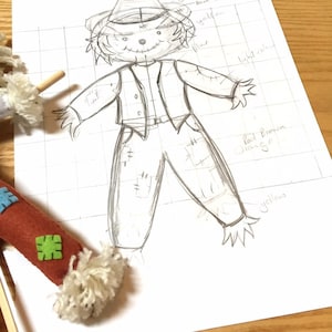 Scarecrow Sewing Pattern - PDF Sewing Pattern, Scarecrow, PDF Pattern ...
