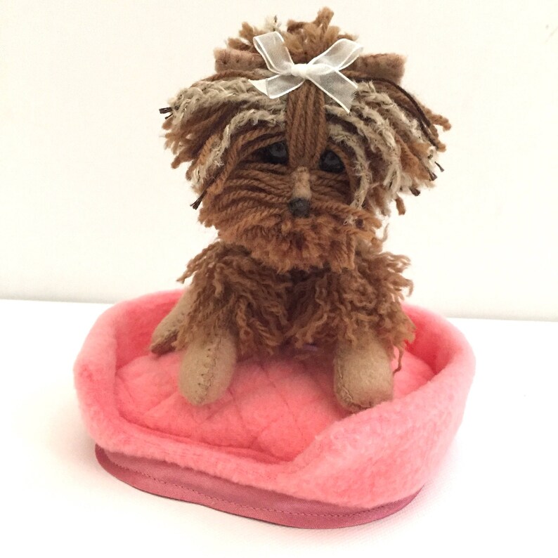 Yorkie Sewing Pattern Plushie Yorkie Felt Yorkie Sewing - Etsy