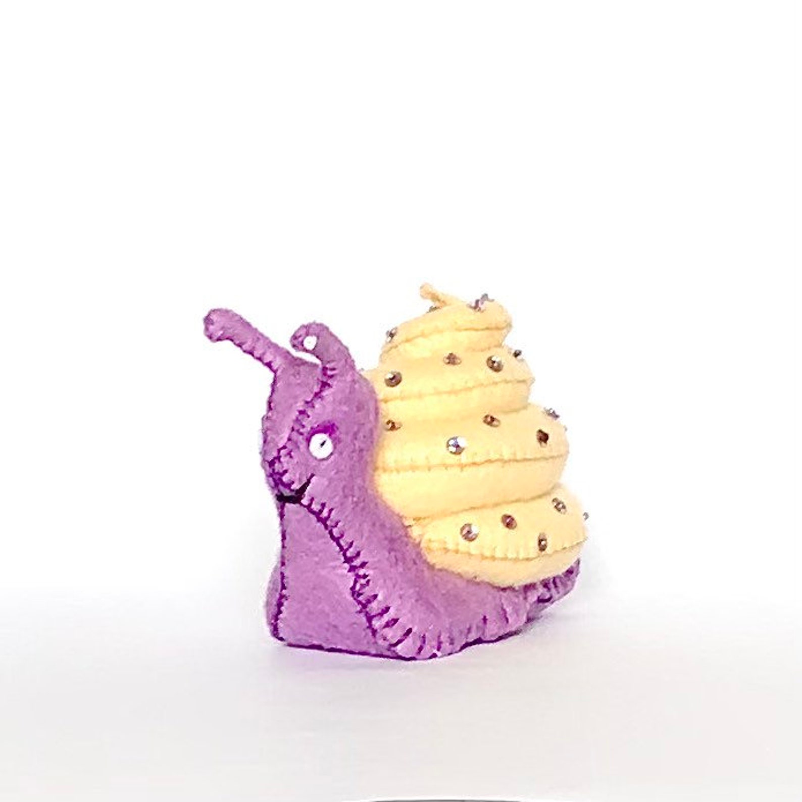 Felt Ice Cream Snail Sewing Pattern Toy Felt PDF Snail Sewing - Etsy