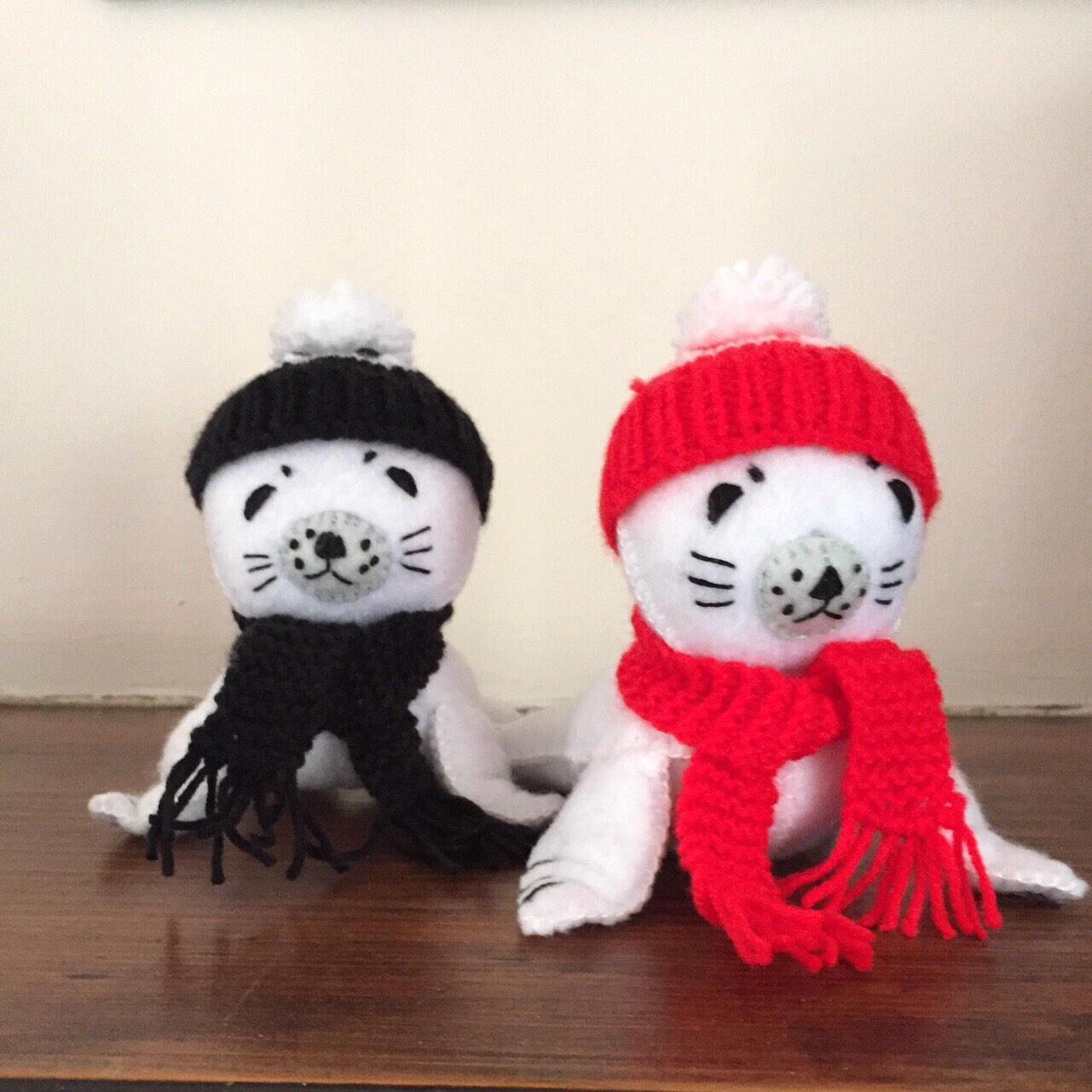 Felt Seal Sewing Pattern Felt Seal Plushie Toy Seal | Etsy