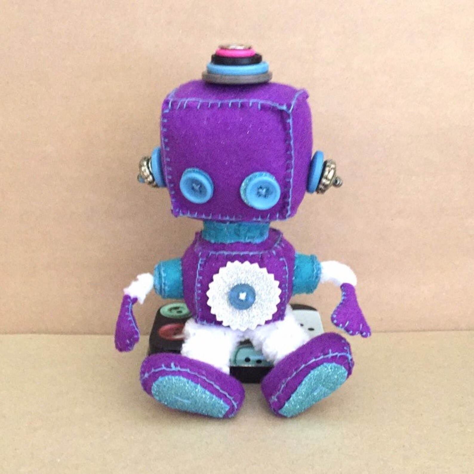 Felt Robot Sewing Pattern Felt Man Robot Sewing Pattern PDF | Etsy