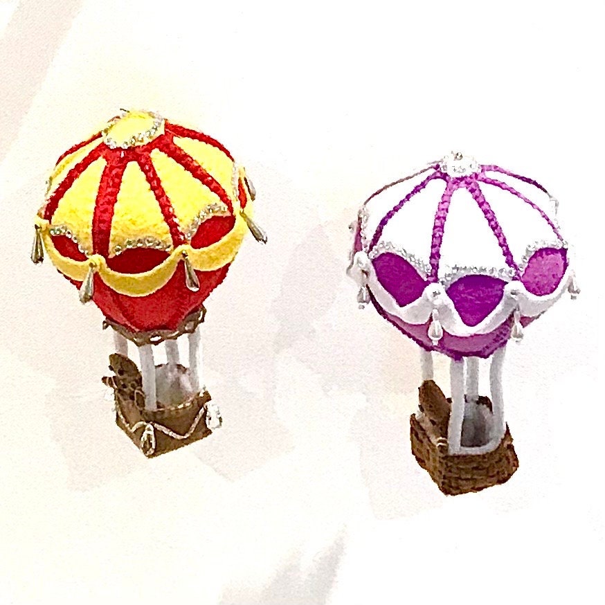 Felt Hot Air Balloon Sewing Pattern: DIY Kids Room Decor (PDF) - Etsy