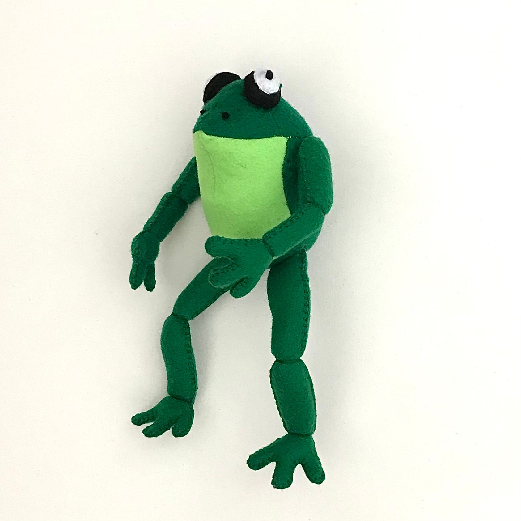 Ferdinand Frog PDF Sewing Pattern Felt Plushie Character - Etsy UK