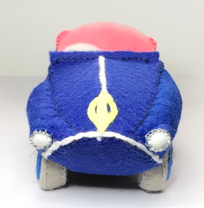Felt Sports Car Sewing Pattern: DIY Kids Room Decor (PDF Pattern) - Etsy