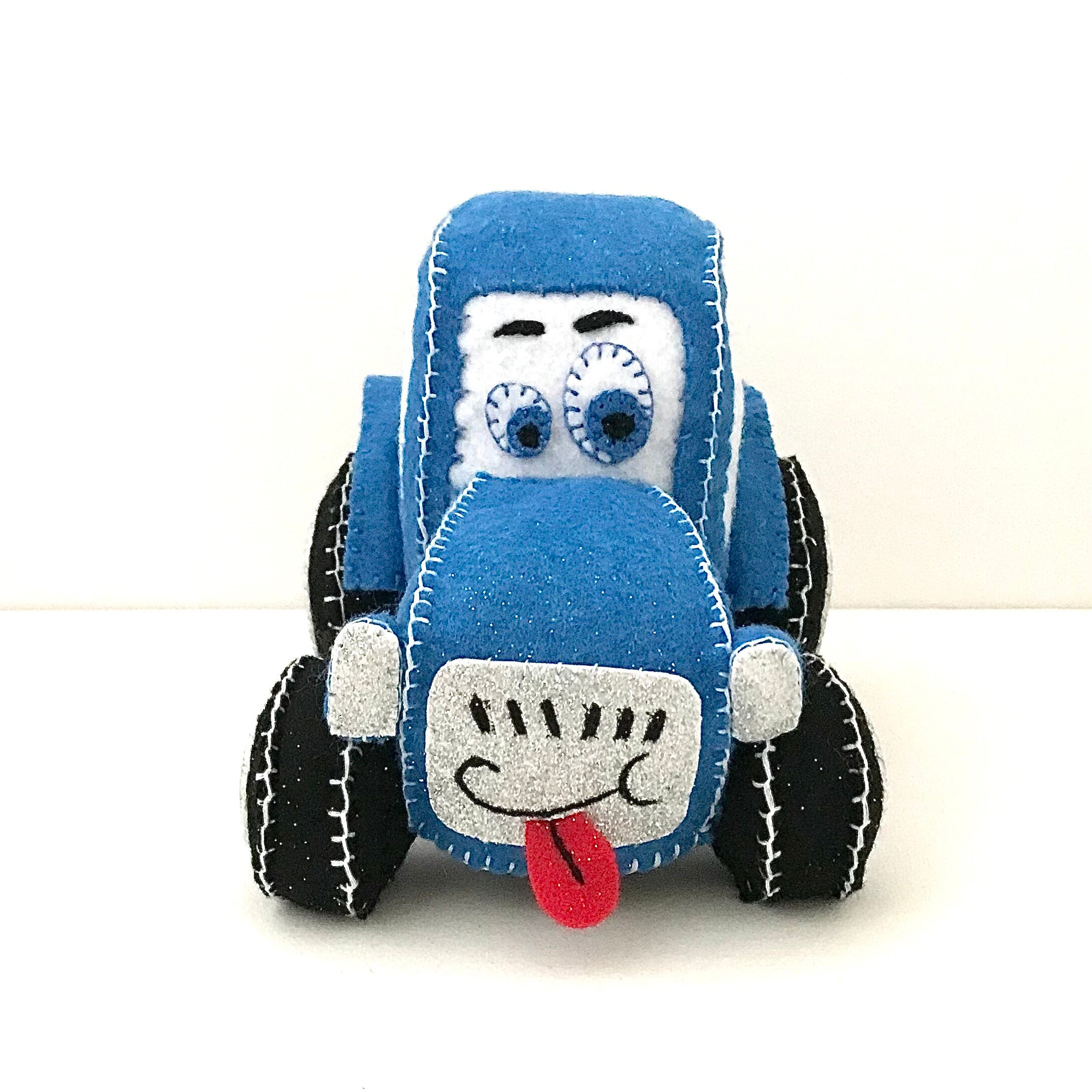 Felt Tractor Sewing Pattern Toy Tractor PDF Pattern Farm | Etsy