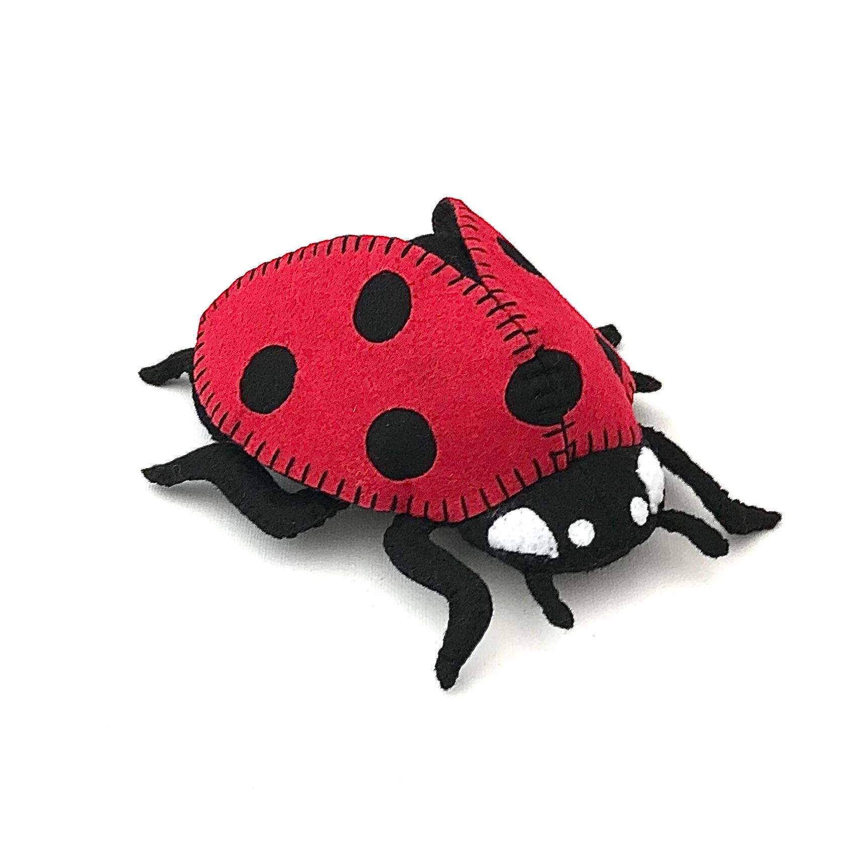 Felt Ladybird Sewing Pattern Plushie PDF Pattern Sewing - Etsy UK
