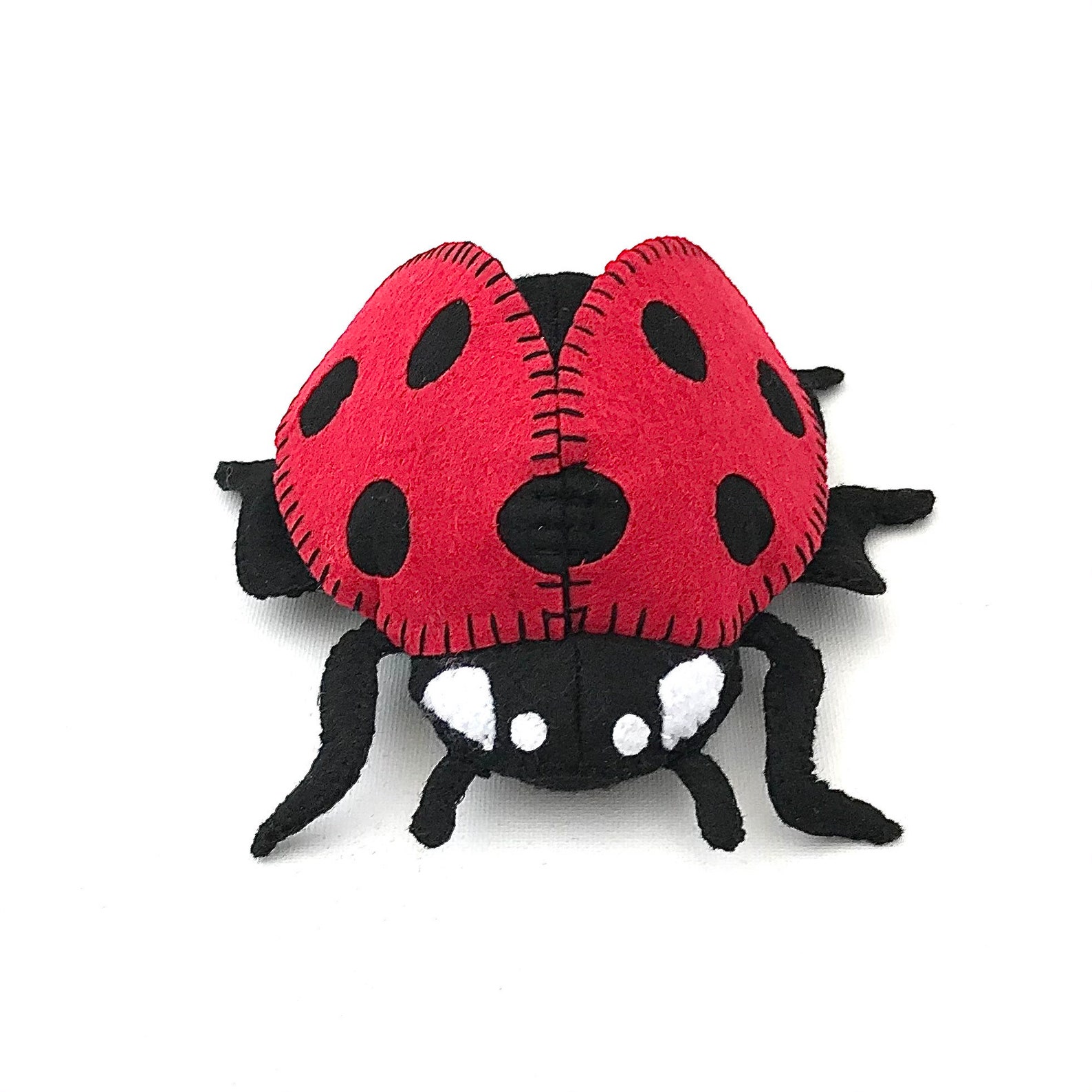 Felt Ladybird Sewing Pattern Plushie PDF Pattern Sewing - Etsy UK