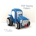 Felt Tractor Sewing Pattern Toy Tractor PDF Pattern Farm - Etsy UK