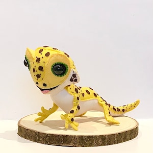 Felt Gecko PDF Sewing Pattern Embroidered Gecko, Holiday Hand Sewing ...