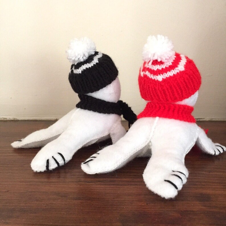 Felt Seal Sewing Pattern Felt Seal Plushie Toy Seal | Etsy