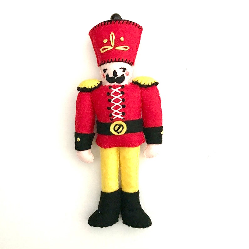 Felt Nutcracker PDF Sewing Pattern DIY Plushie Toy Sewing - Etsy
