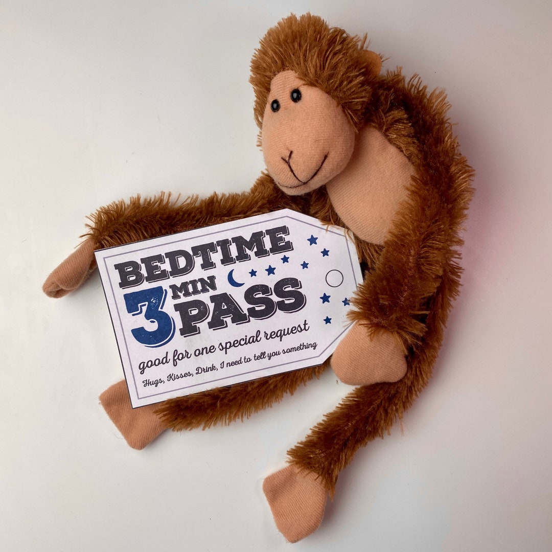 Toddler Bed Time Pass, Ticket, Coupon - Bed Time Card Training ...