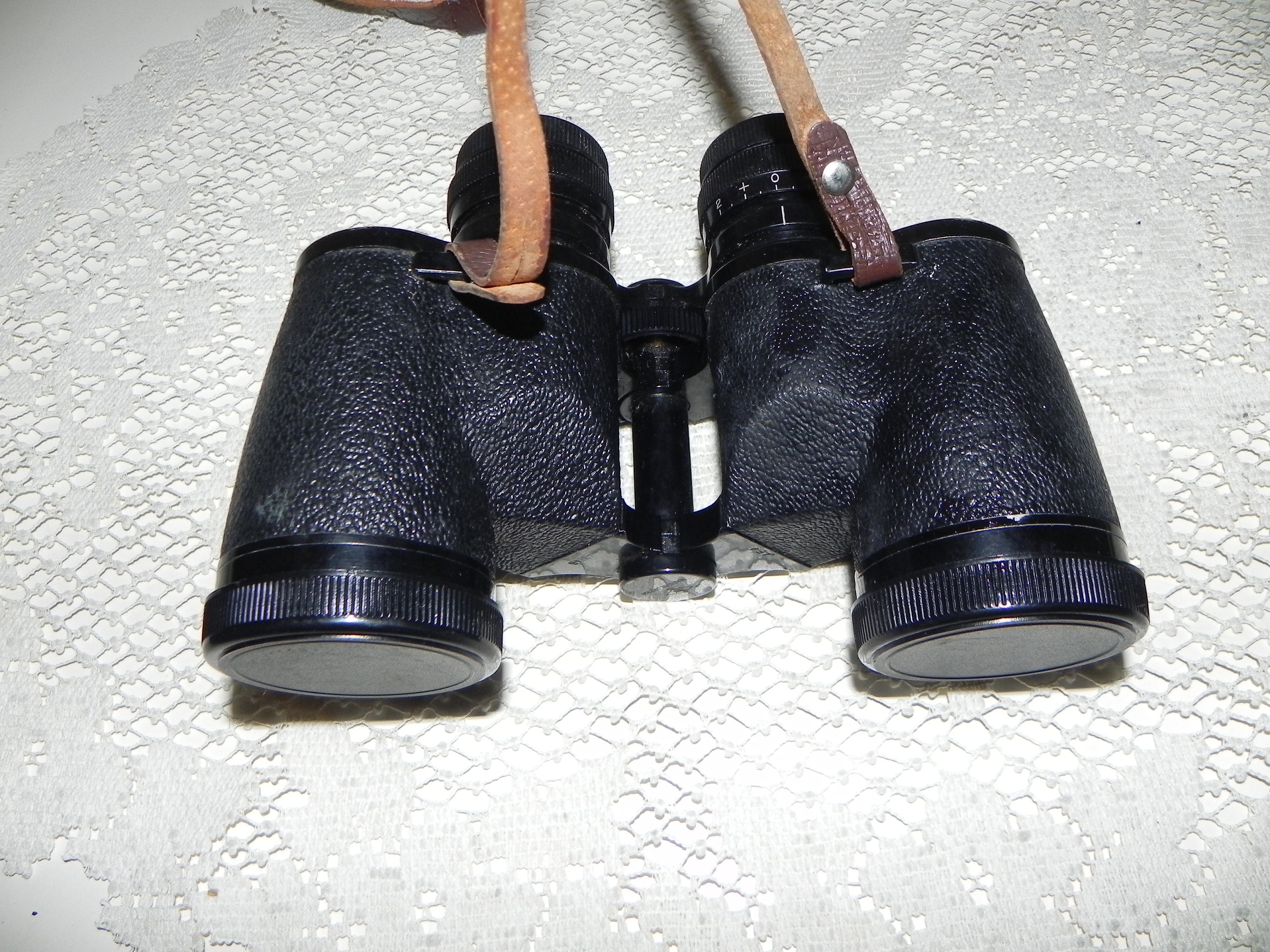 Vintage Montgomery Ward Center Focus Coated Binoculars in Case With ...