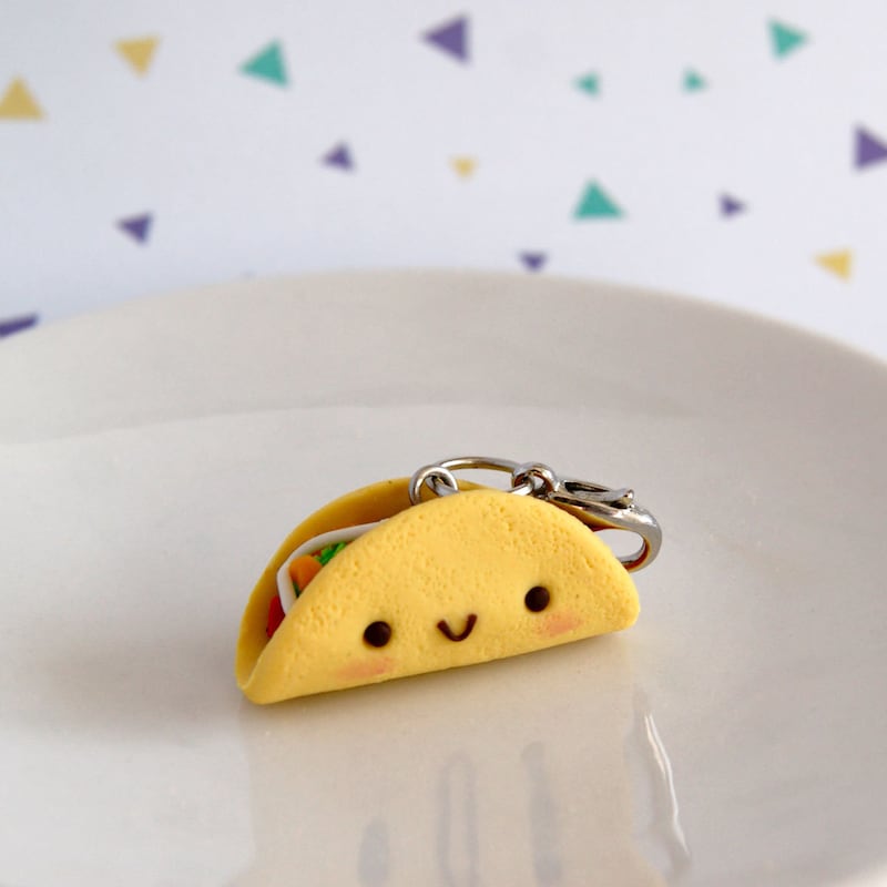 Taco Necklace - Etsy