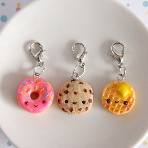 Cute Sloth Charm Kawaii Sloth Polymer Clay Charms Sloth | Etsy