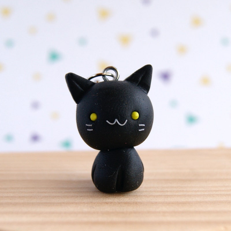 Polymer Clay Cat - Etsy
