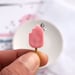 Kawaii Pink Popsicle Charm, Polymer Clay Food Charms, Miniature Food ...