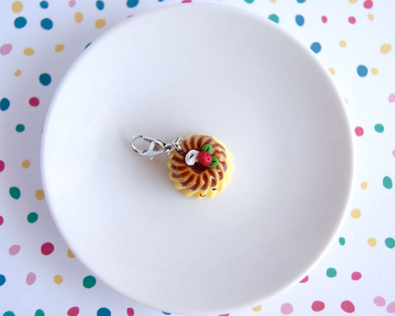 Cute Pudding Charm Kawaii Jelly Charm Kawaii Polymer Clay | Etsy