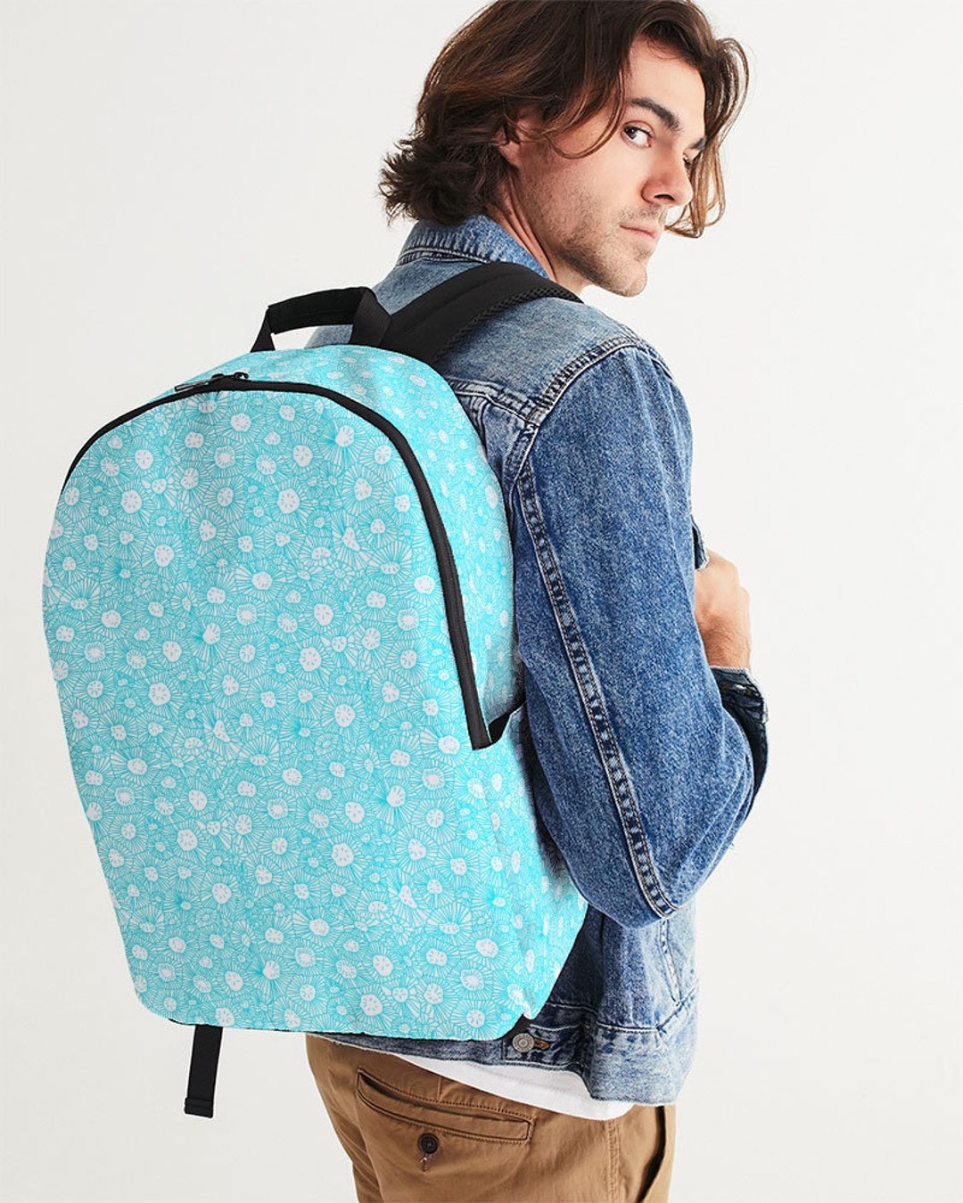 Large Backpack - Petoskey Beach Blue - Etsy