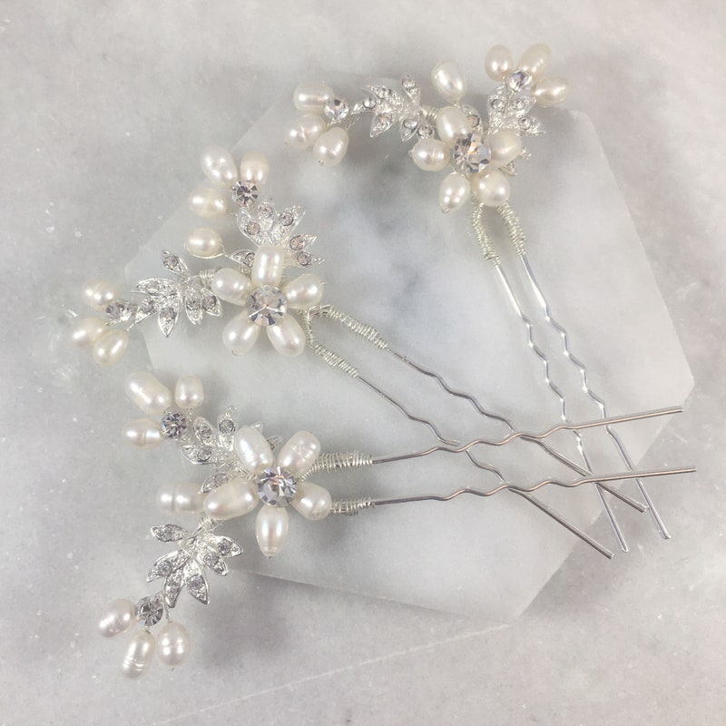 Pearl Hair Pins - Etsy