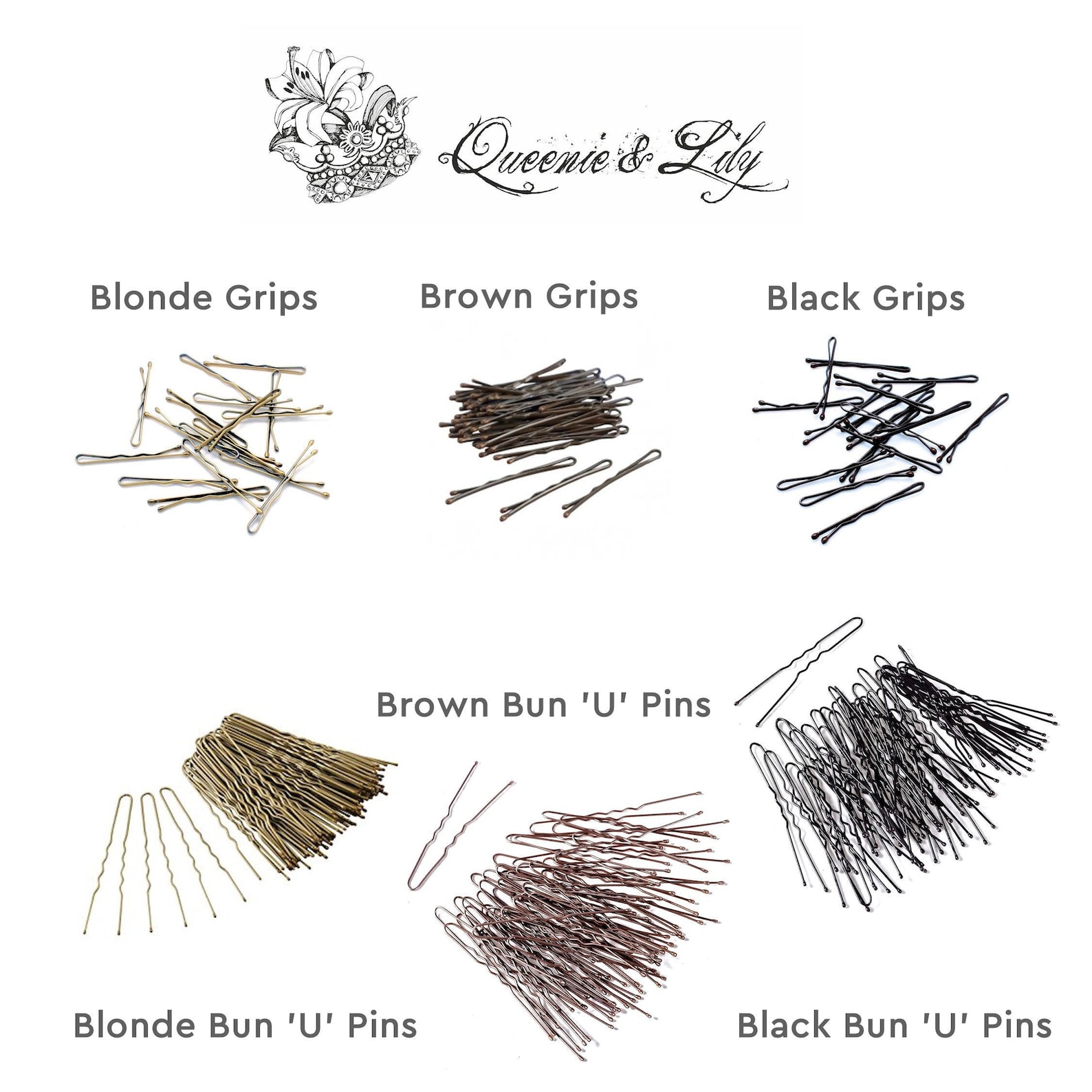 Set of 5 Pearl Hair Pins Made to Order in Choice of Pearl - Etsy UK