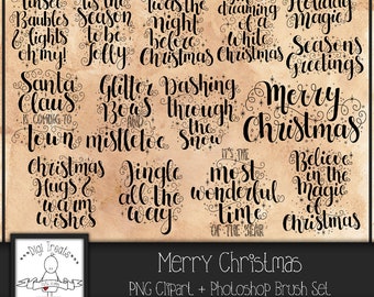 Digital and Printable Overlay Word Art Set Instant Download - Etsy