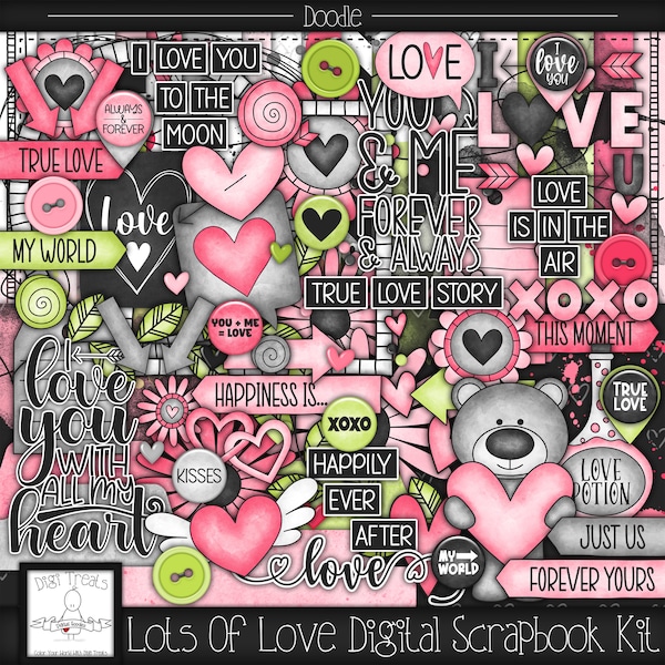 Scrapbook Clip Art - Etsy