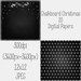 Chalkboard Christmas, Digital Scrapbook Paper, 12x12, Christmas Paper ...