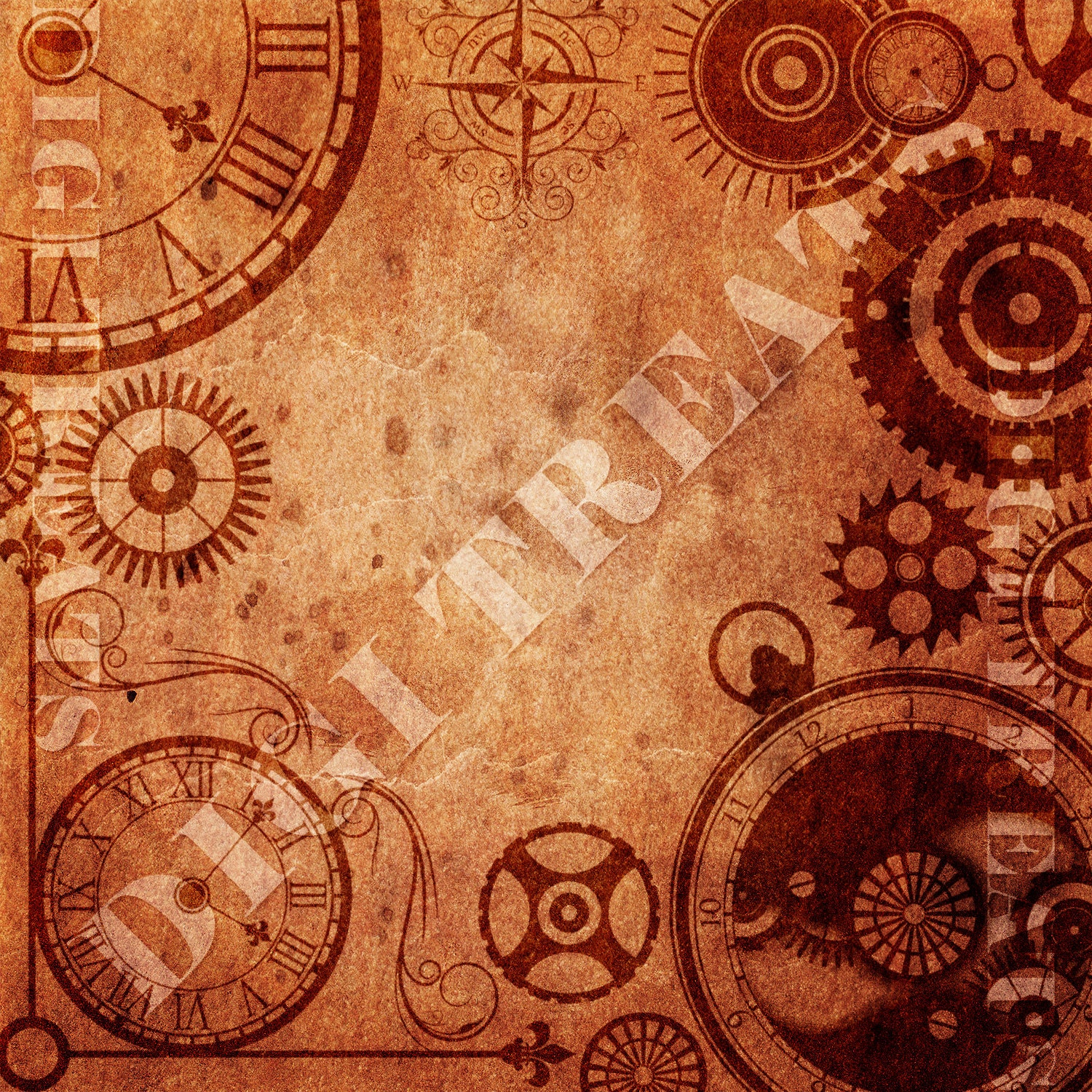 Steampunk Photoshop Brush Set 30 brushes ABR Instant | Etsy