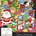 Merry Christmas Digital Scrapbook Kit. Holiday Themed | Etsy