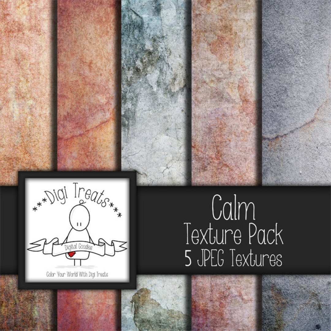 5 Digital Textures, Calm Textures, JPEG, Photography Textures ...