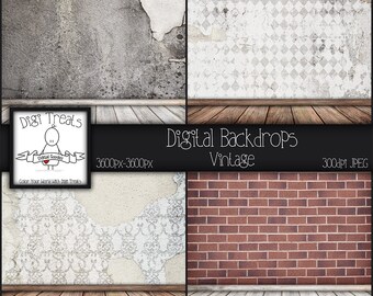 Distressed Split Backdrop 5 - Etsy