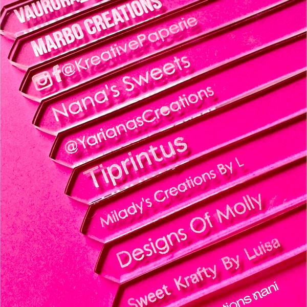 Clear Engrave Sticks - Etsy