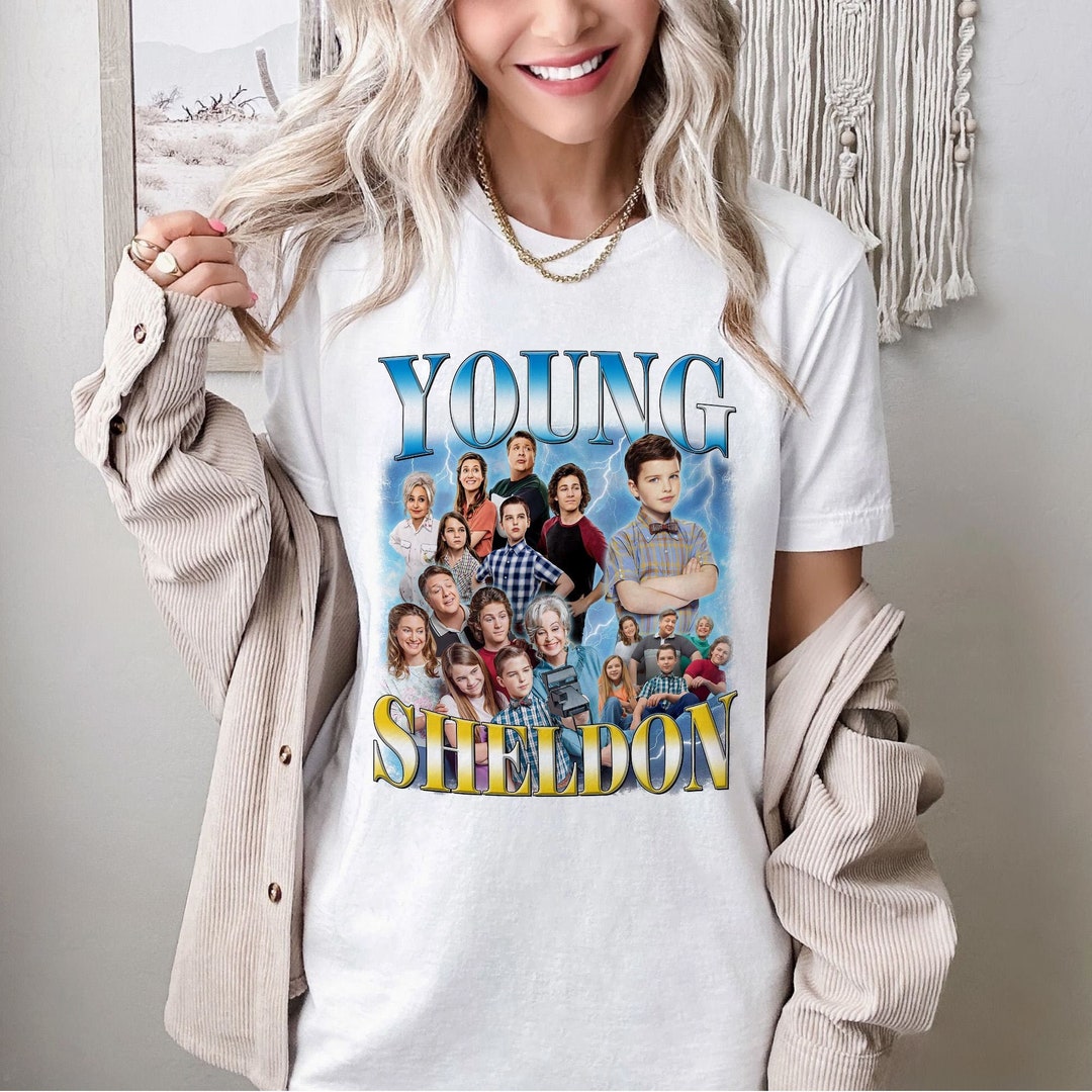 Vintage Young Sheldon Shirt, Retro Sheldon Cooper Homage Shirt, Sheldon ...