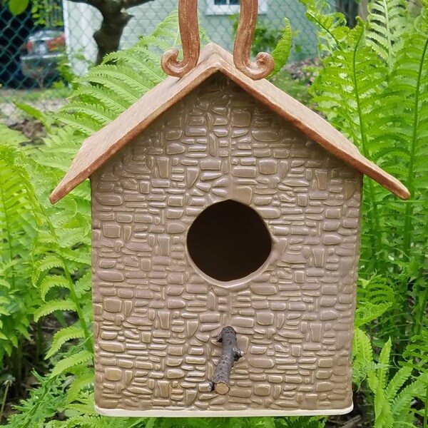 Copper Roof Birdhouse - Etsy