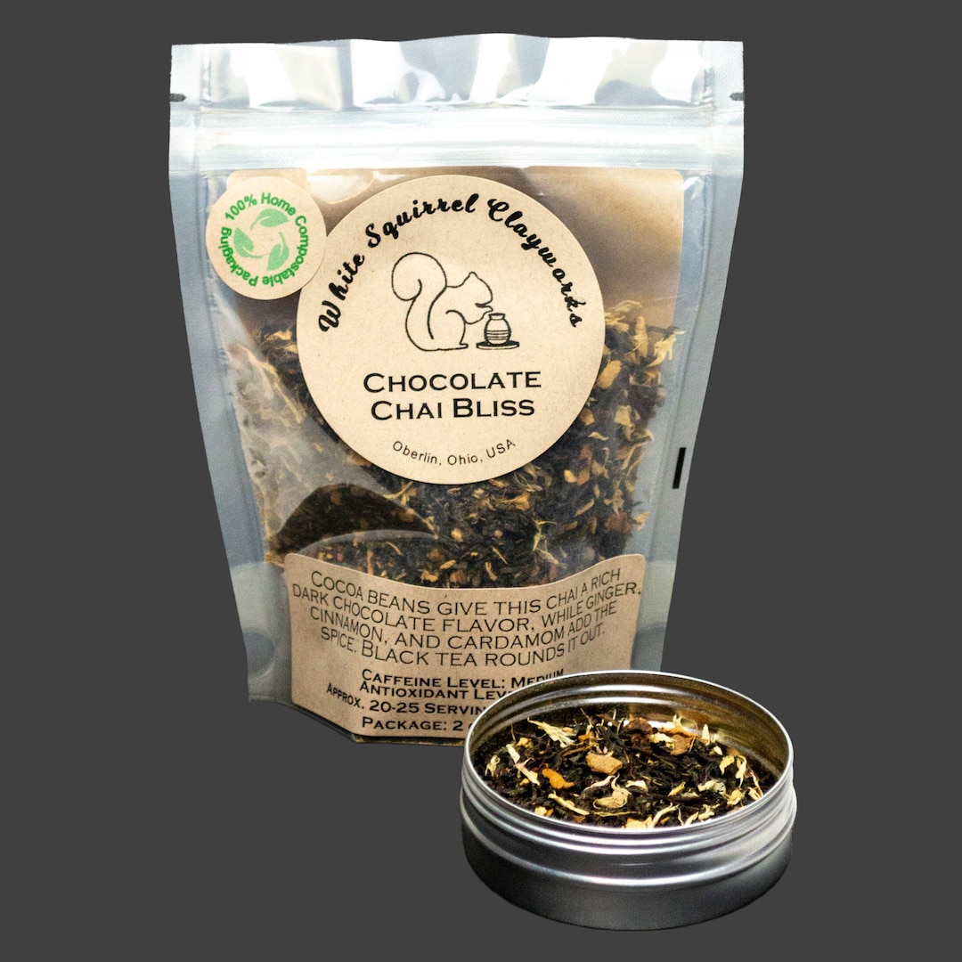 Chocolate Chai Bliss Tea - Loose Leaf - 2 Oz Package - Etsy