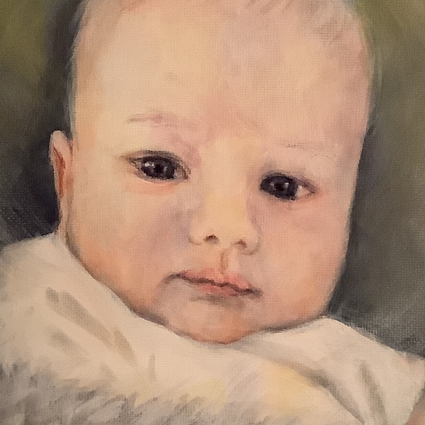 Baby Portrait - Etsy