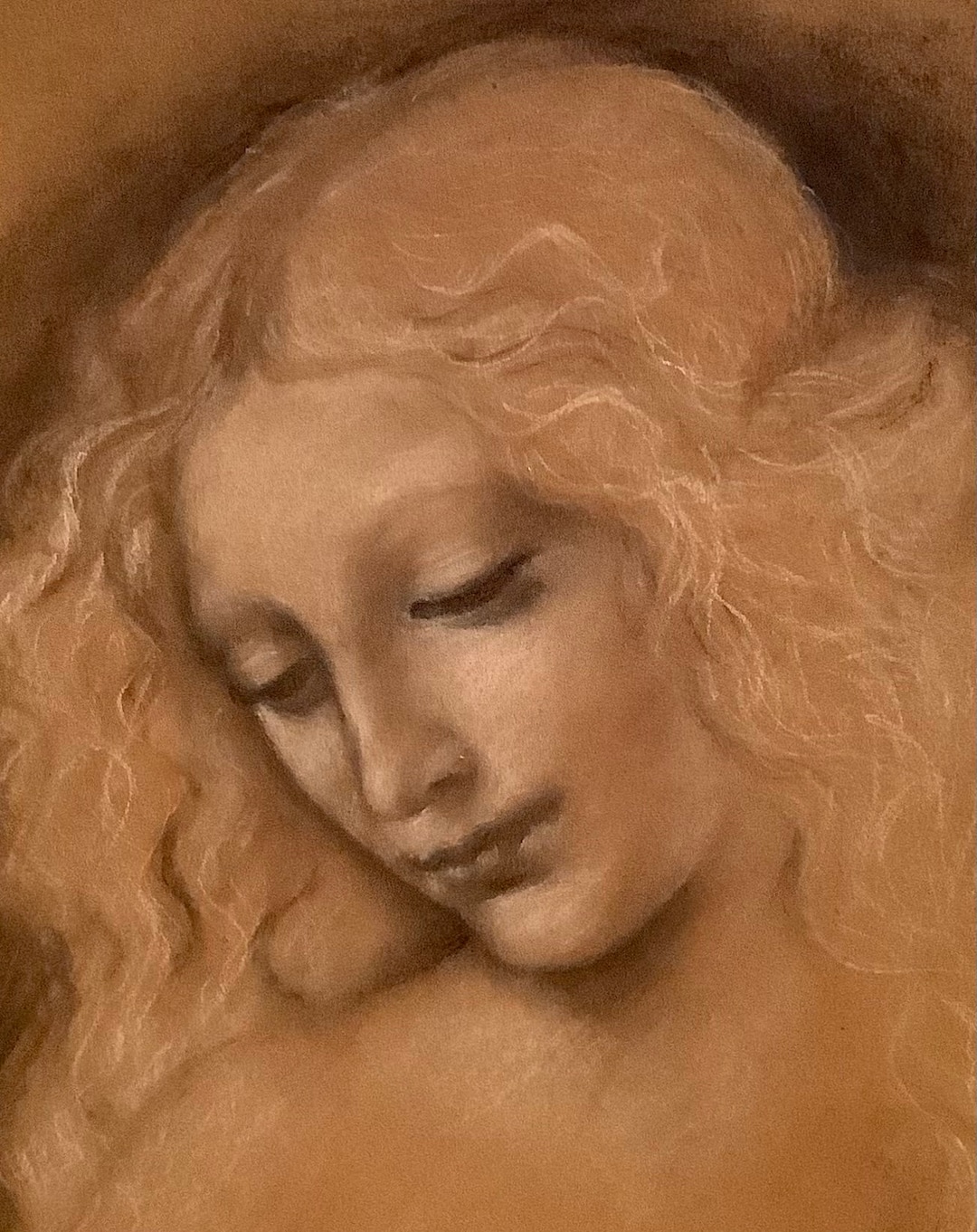 Hand-drawn, Hand-painted, Original Fine Art, Charcoal, Paintings ...