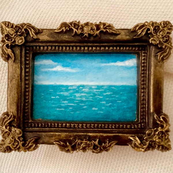 Miniature Landscape Painting - Etsy