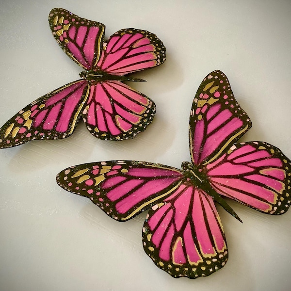 Butterfly Magnets - Etsy