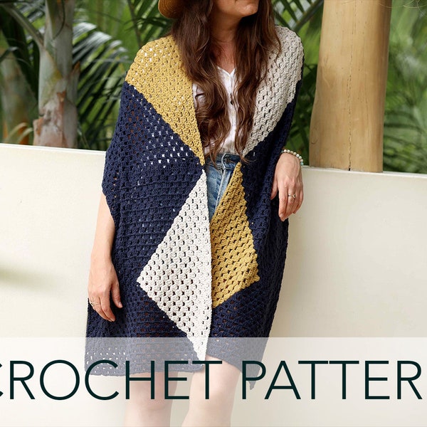 Crochet Color Block - Etsy