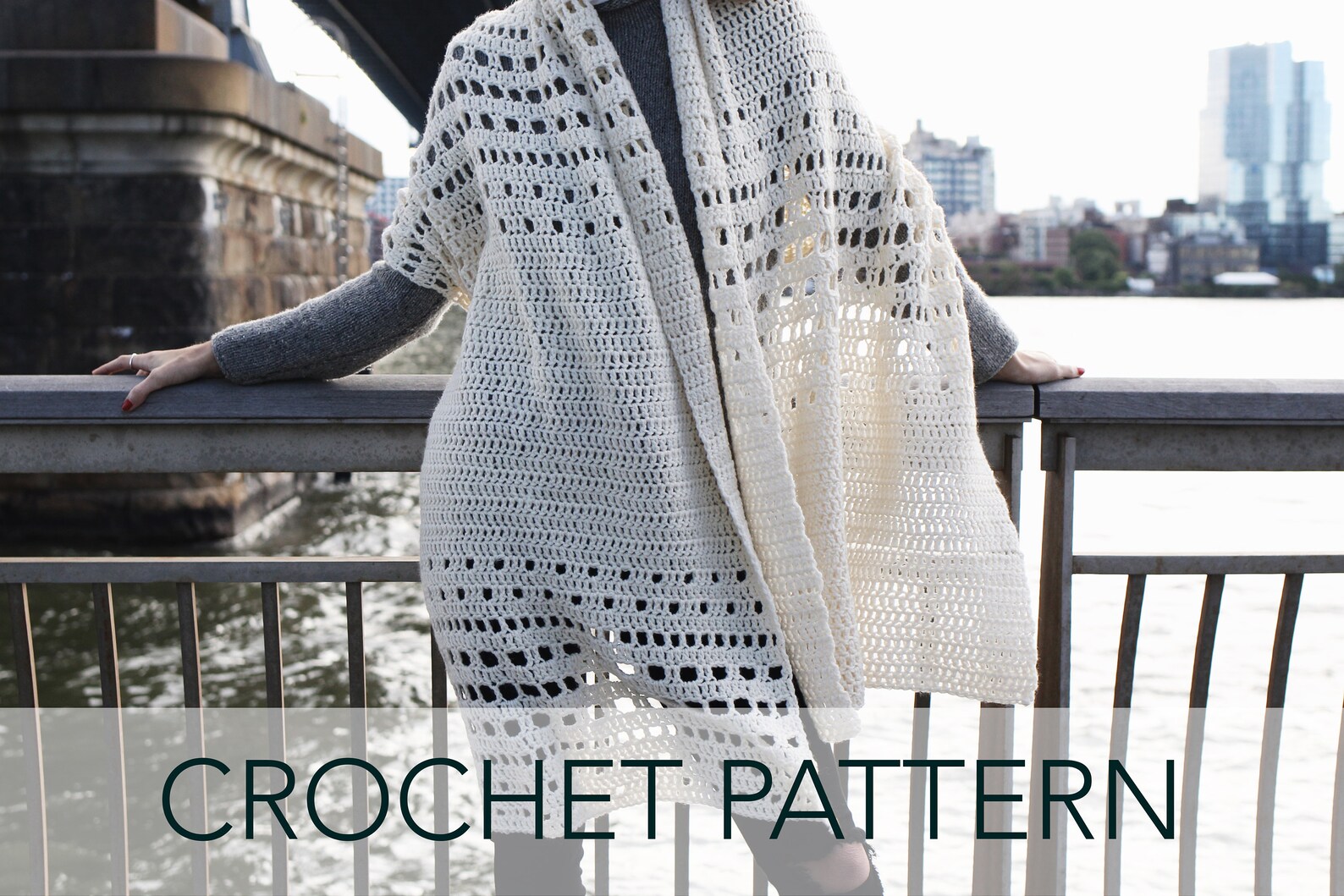 Crochet Pattern // Lace Eyelet Shawl Delicate Wrap Lightweight | Etsy