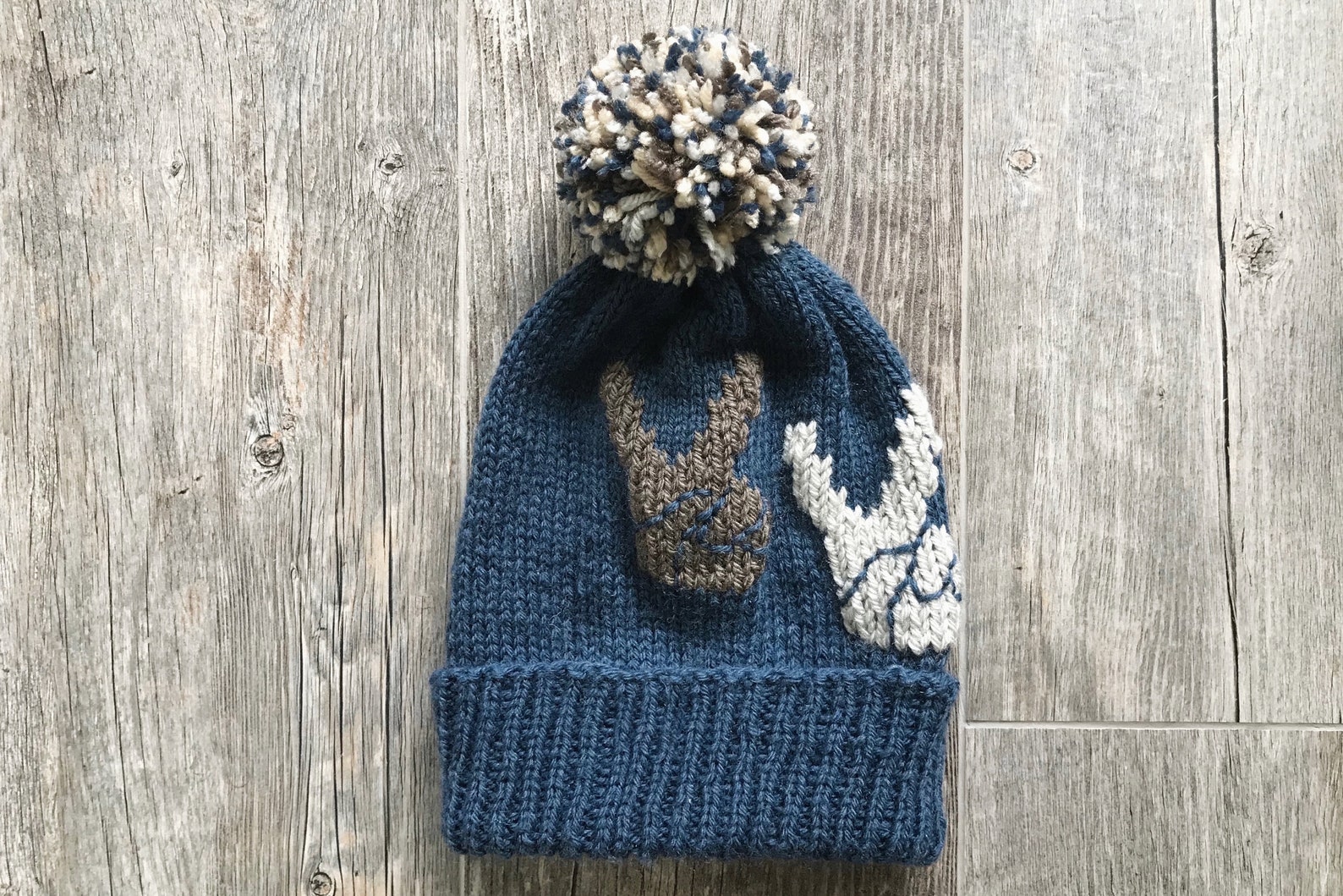 Knitting Pattern // Peace Sign Hands Beanie Toque Hat // Peace Hat ...