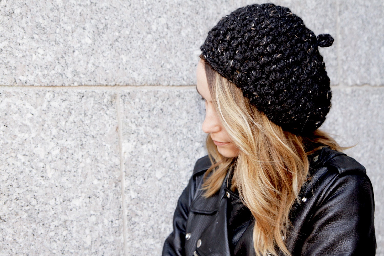 Crochet Pattern // Beret Parisienne French Chunky Slouchy Hat ...
