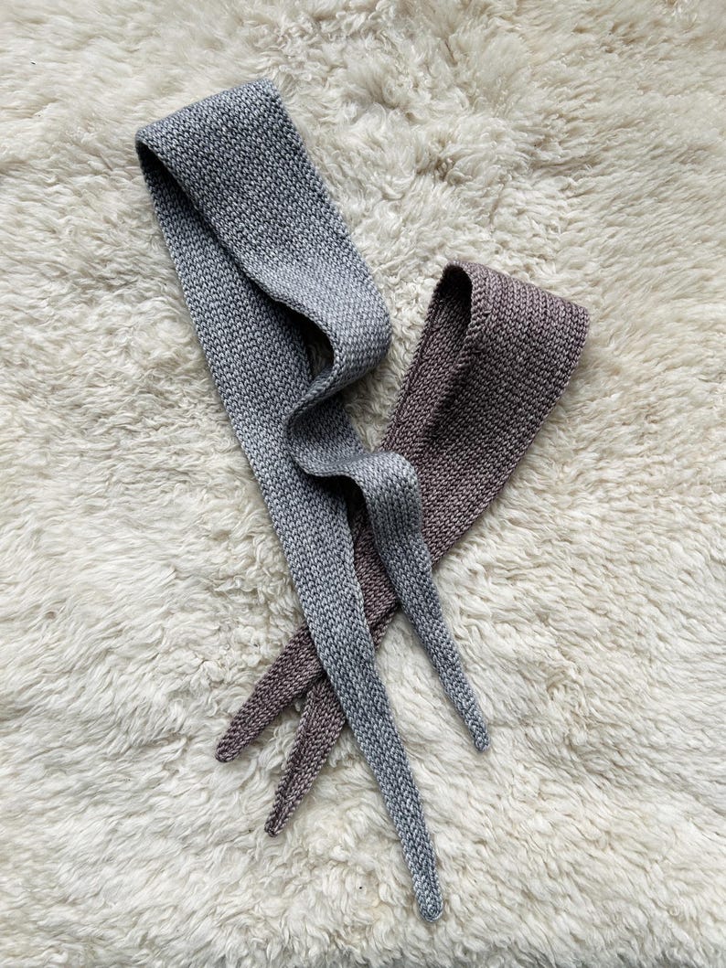 Crochet Pattern // Mini Scarf Micro Necktie Bandana Neck Warmer Ascot ...