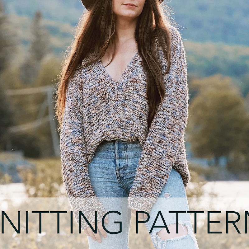 Slouchy Sweater - Etsy