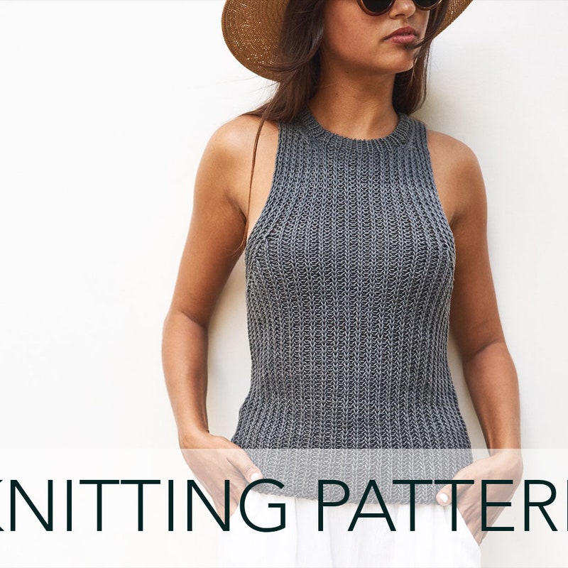 Crochet High Neck Top Patterns - Etsy