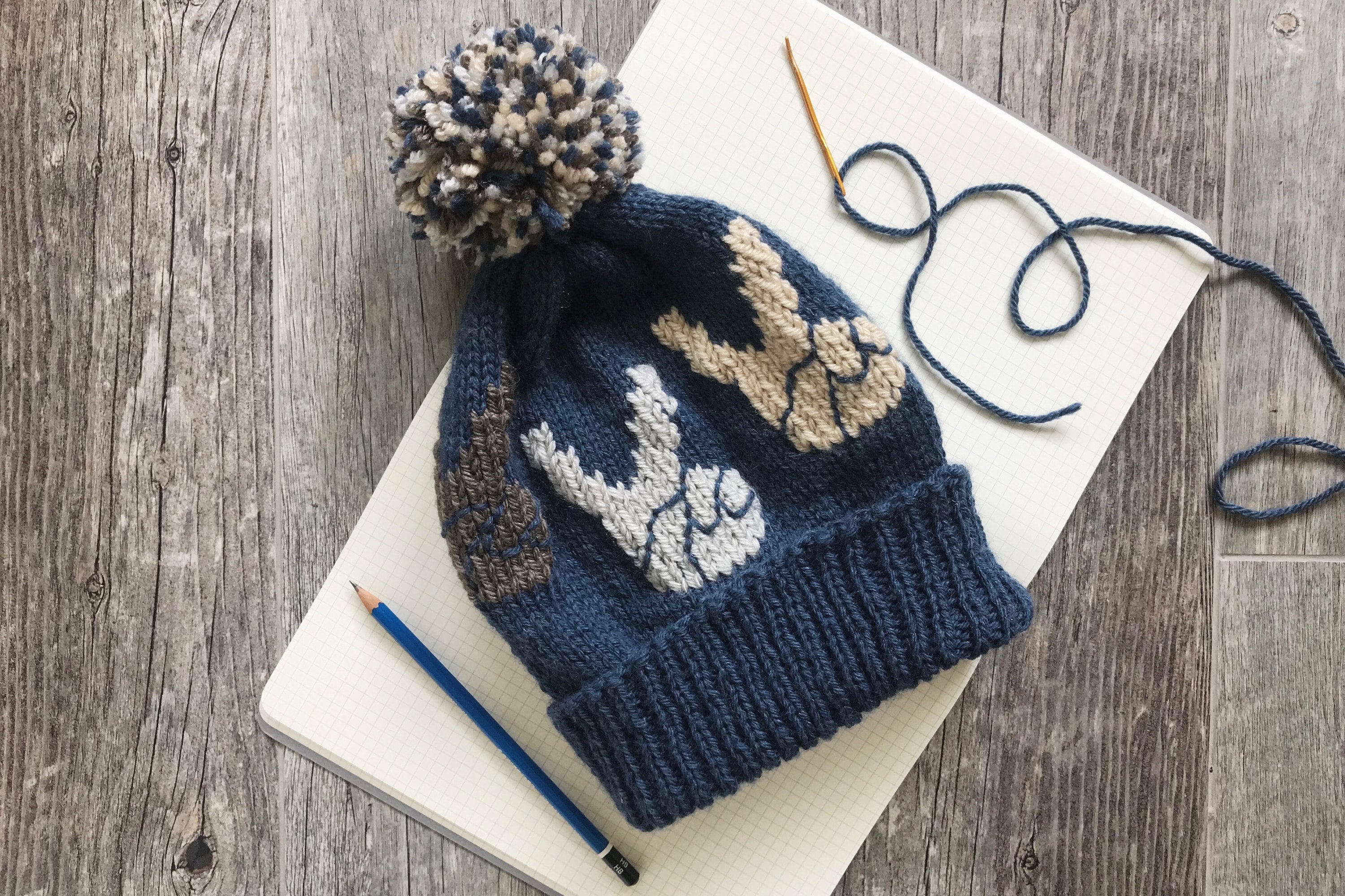 Knitting Pattern // Peace Sign Hands Beanie Toque Hat // Peace Hat ...